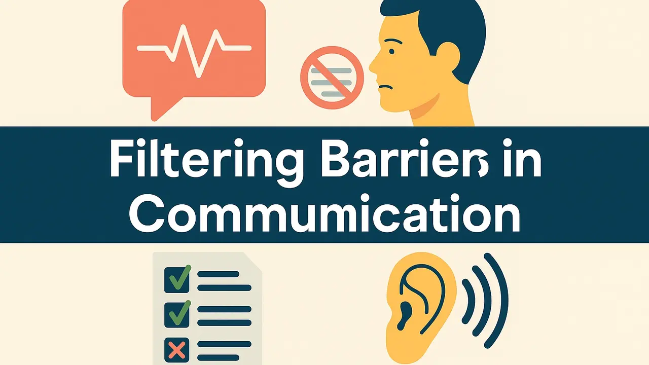 Filtering Barriers to Communication